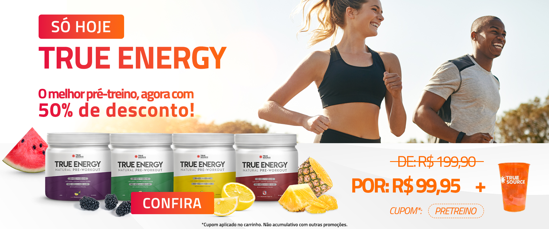 Suplementos para todas as idades: Compre na True Source!